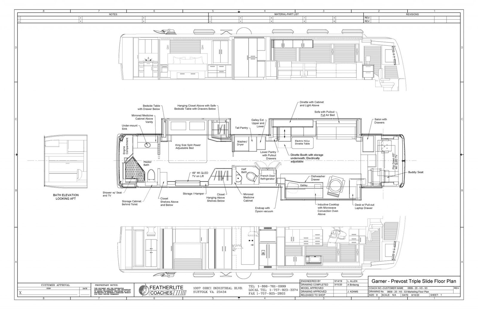 Coach 0609 “Denali” Triple Slide Motorhome
